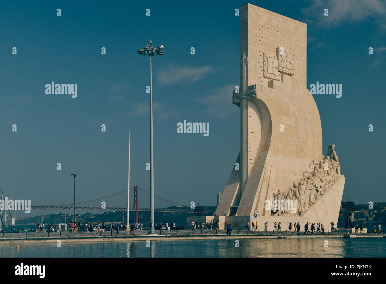 Lisbon, Portugal - Sept 7, 2018: Monument to the Discoveries, Padrao ...