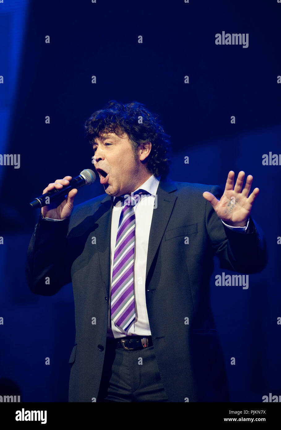 Dennie Christian at the Schlagerfestival in Hasselt (Belgium, 03/04 ...