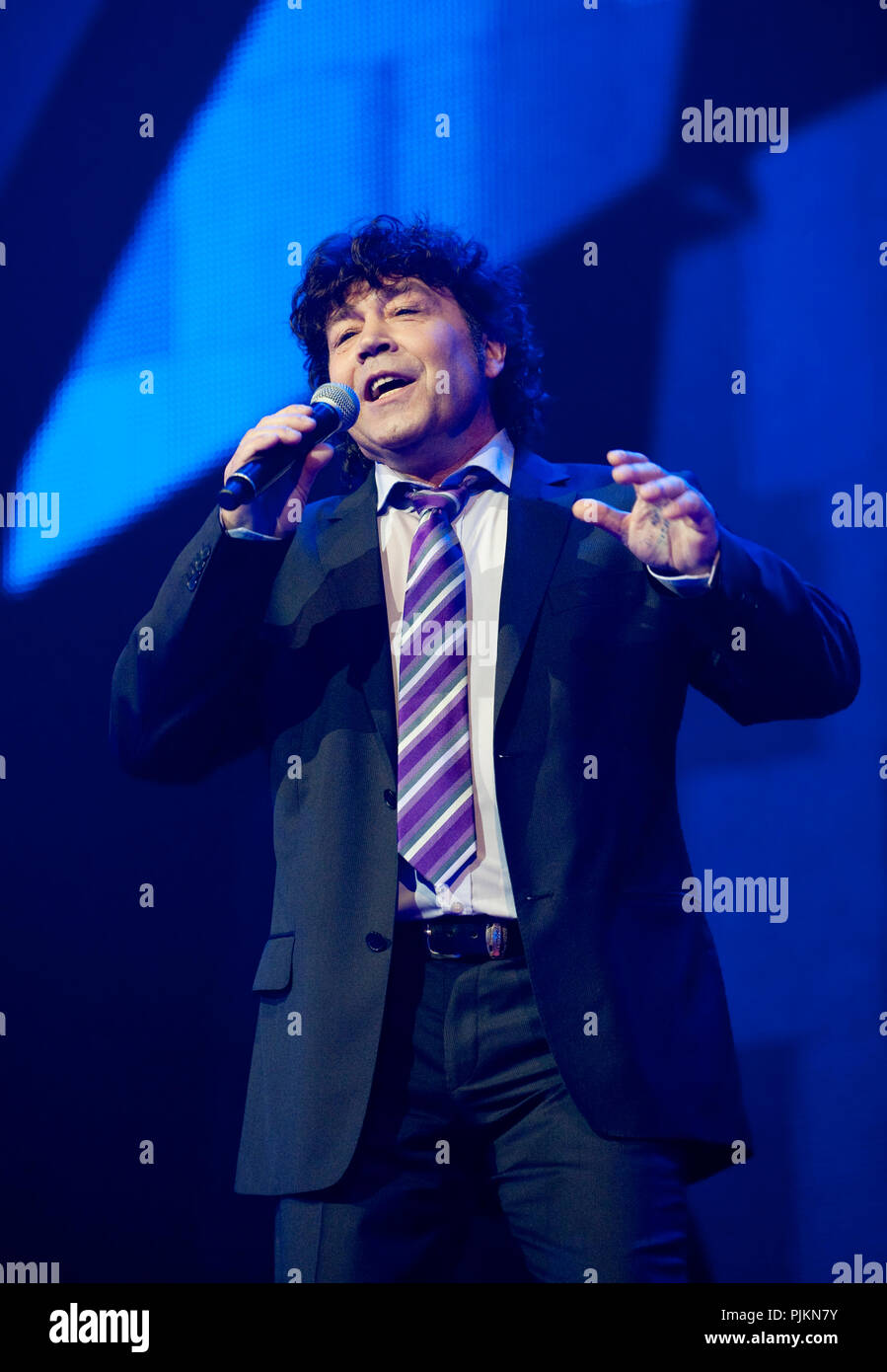 Dennie Christian at the Schlagerfestival in Hasselt (Belgium, 03/04 ...