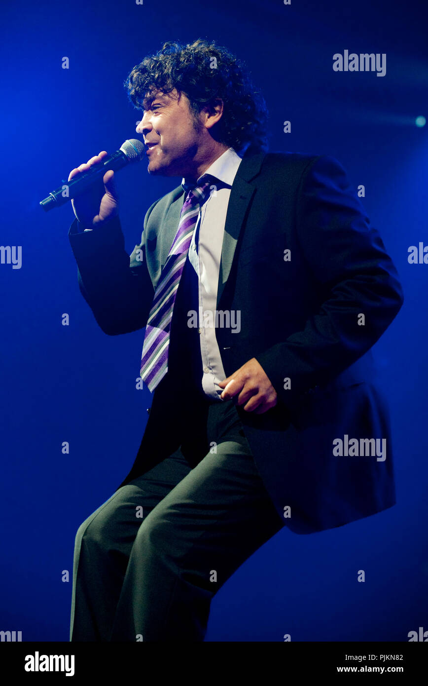 Dennie Christian at the Schlagerfestival in Hasselt (Belgium, 03/04 ...