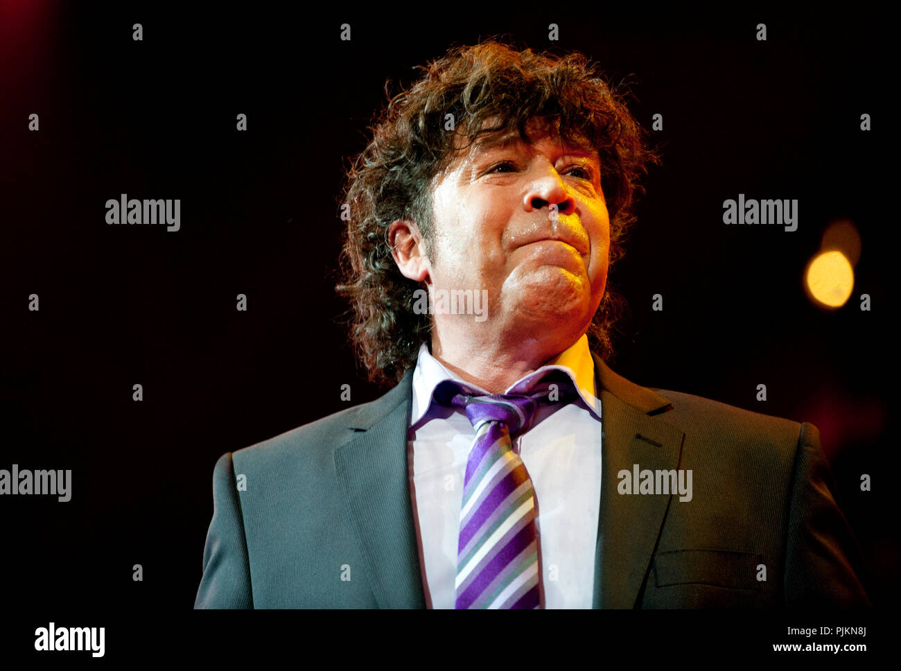 Dennie Christian at the Schlagerfestival in Hasselt (Belgium, 03/04 ...