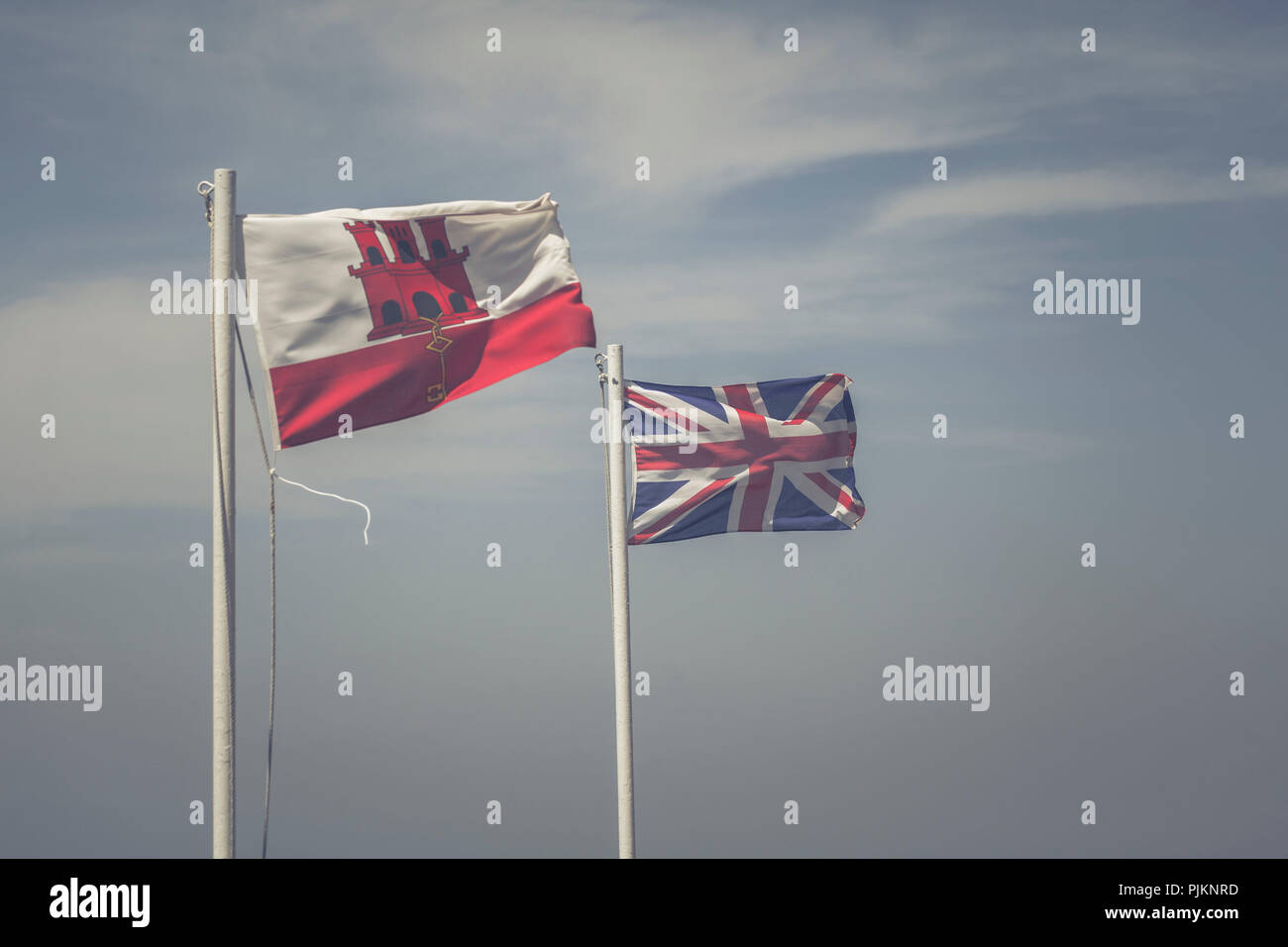 Two flags together hi-res stock photography and images - Alamy