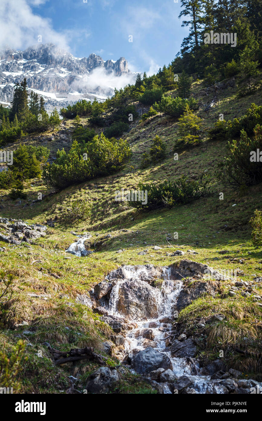 Mountains and peaks of the Tyrolean Alps Stock Photo - Alamy