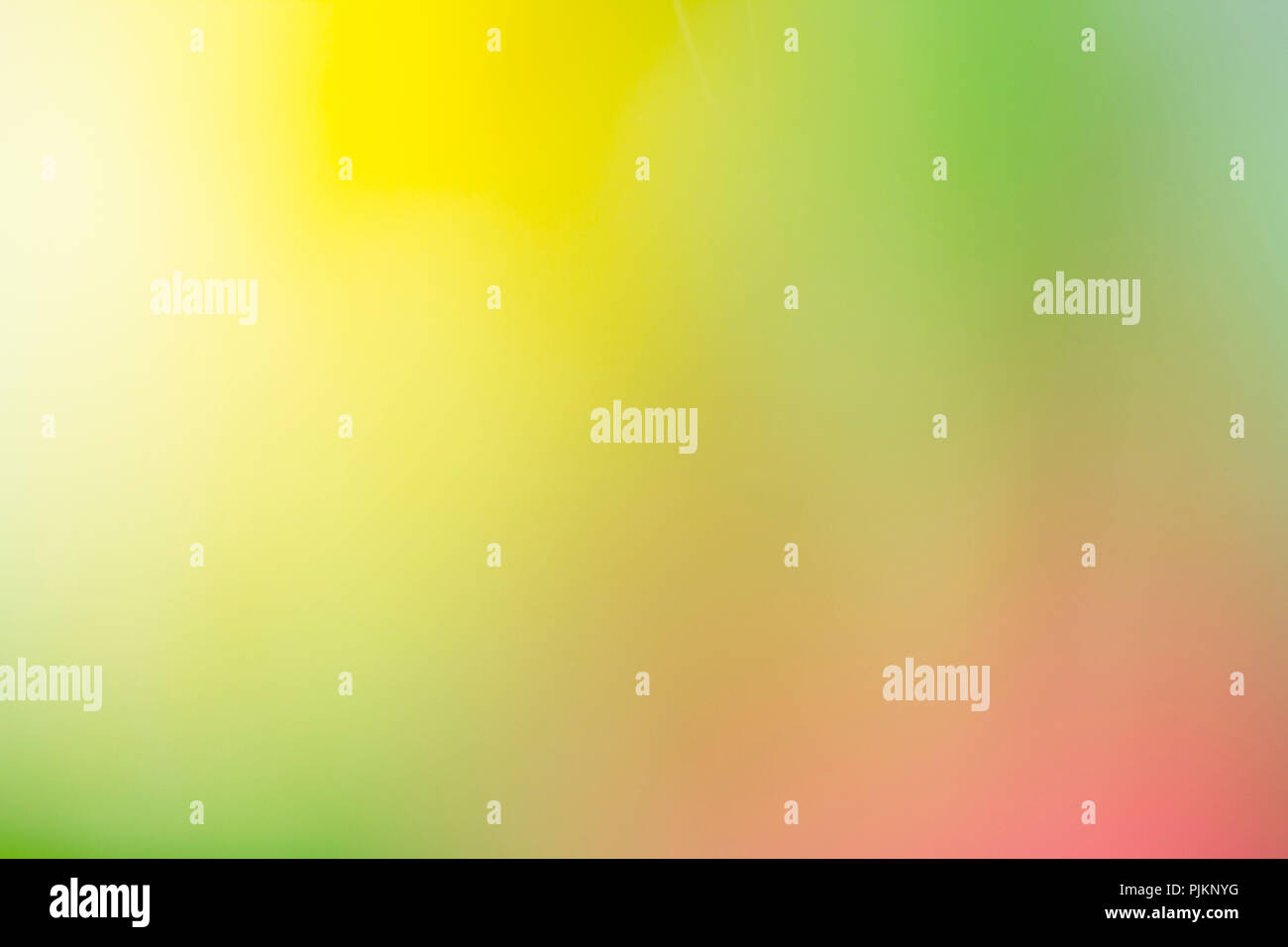 A colorful, summery, light texture, out of focus as a template Stock ...