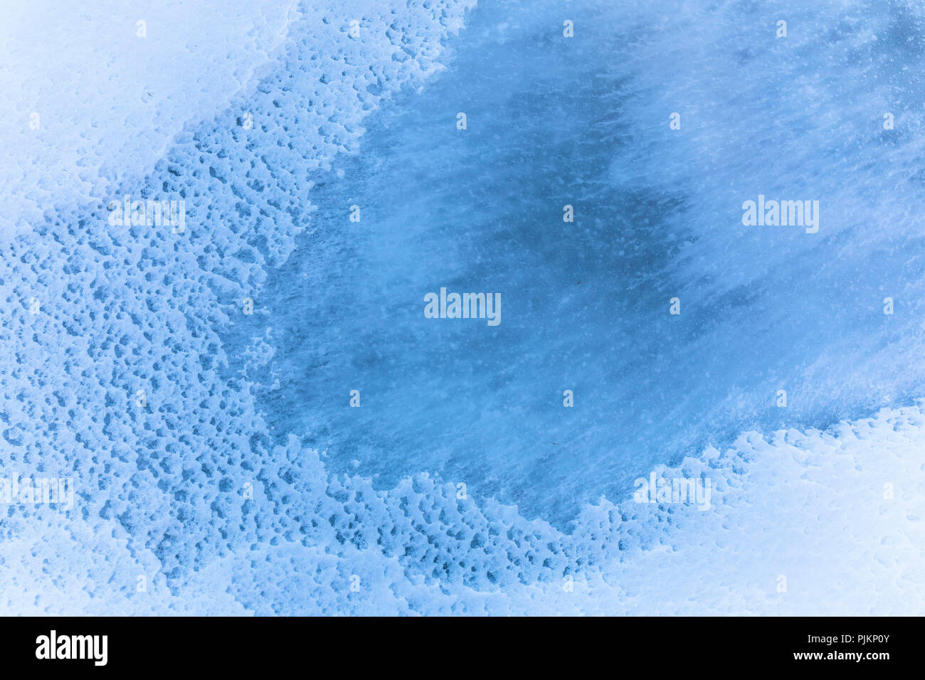 Formation of ice and snow abstract Stock Photo - Alamy