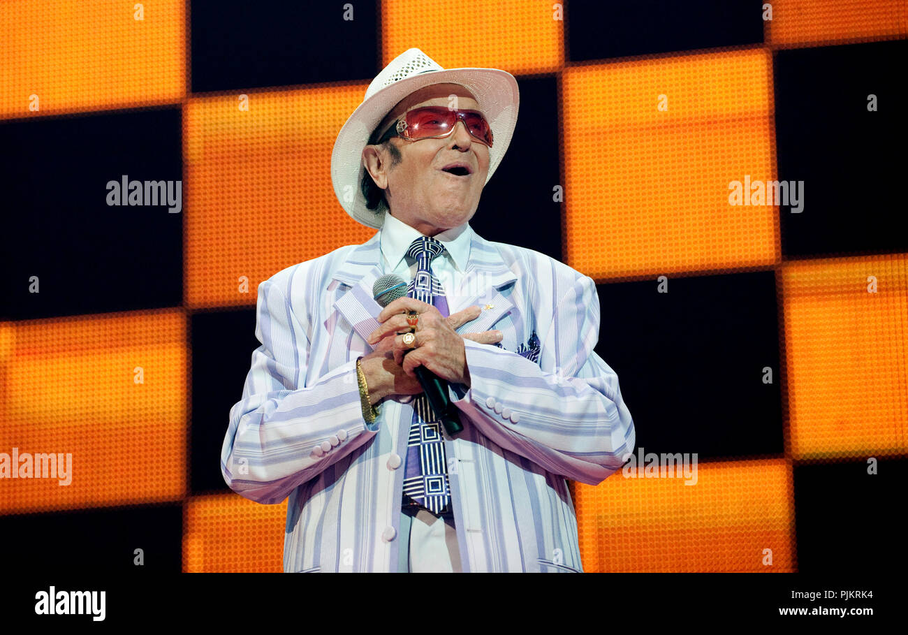 Eddy Wally at the Schlagerfestival in Hasselt (Belgium, 03/04/2010 ...