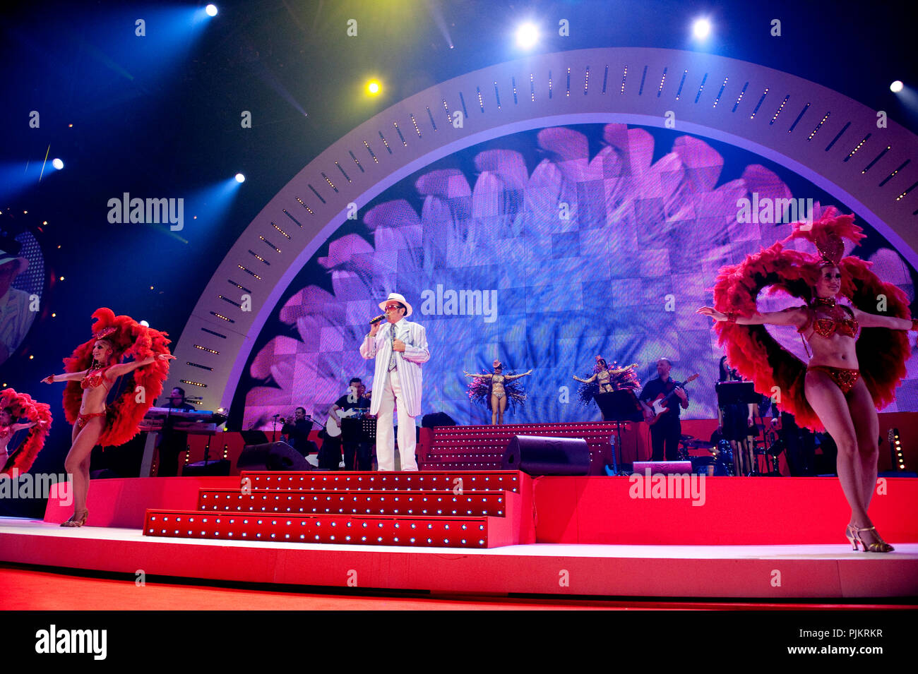 Eddy Wally at the Schlagerfestival in Hasselt (Belgium, 03/04/2010 ...