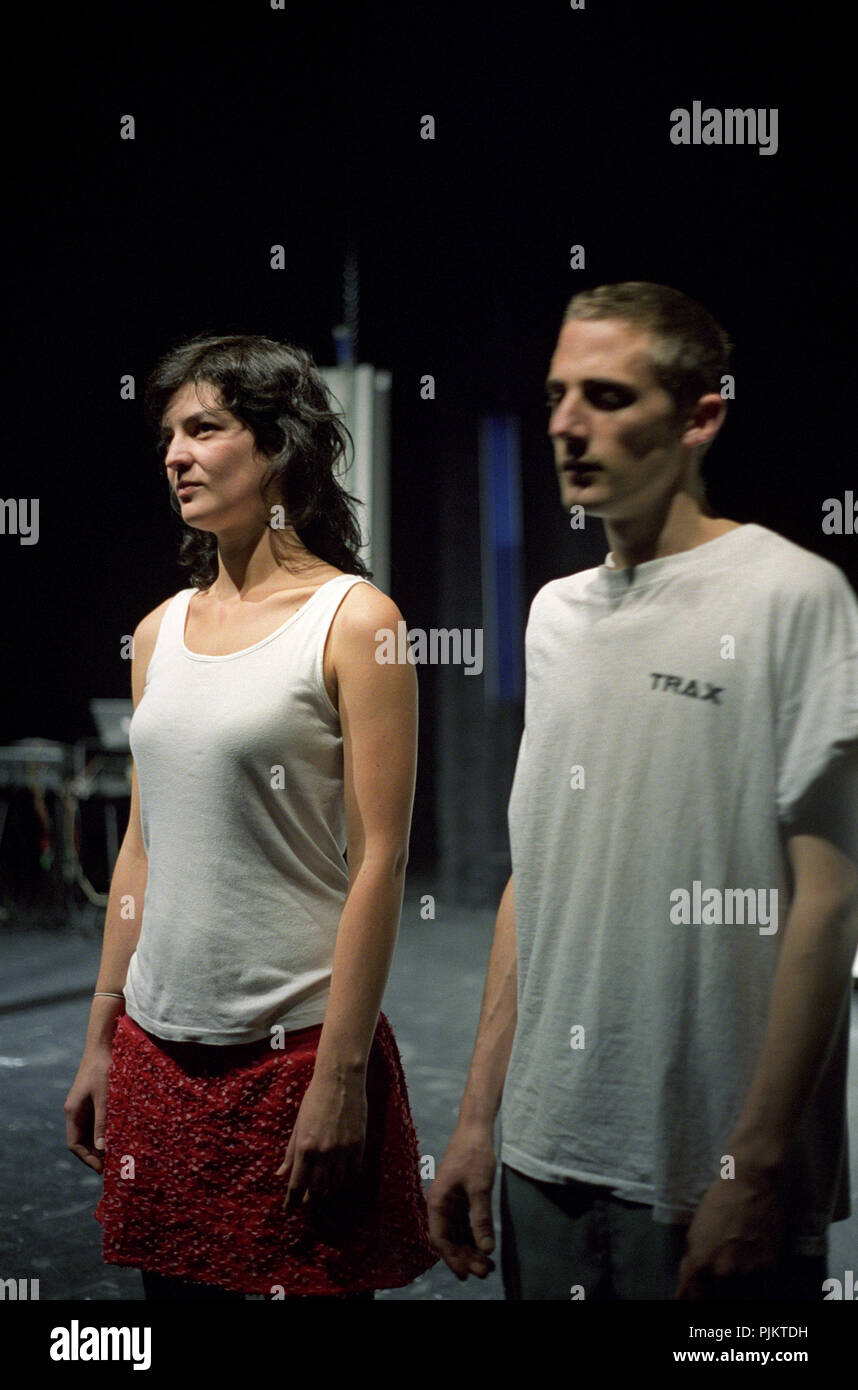 theatre performance "Disco Pigs" from Irish writer Enda Walsh directed ...