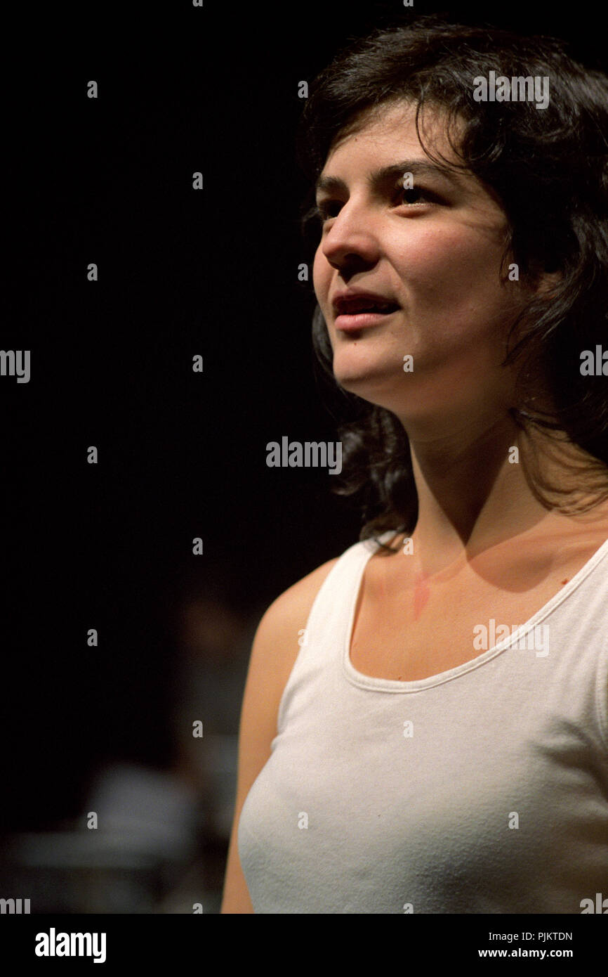 theatre performance "Disco Pigs" from Irish writer Enda Walsh directed ...