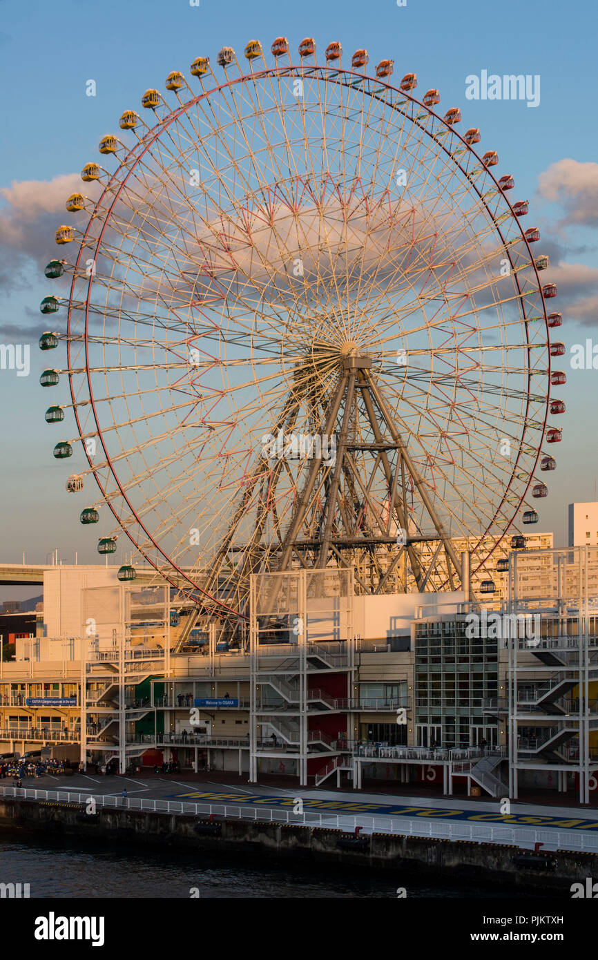 Ferris wheel of Osaka, Japan Stock Photo - Alamy