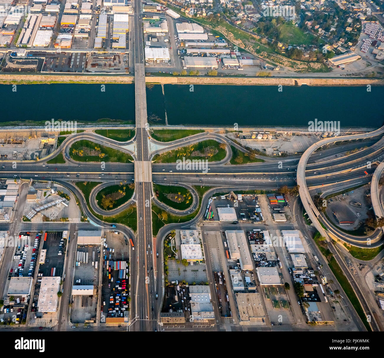 Street intersection california hi-res stock photography and images - Alamy