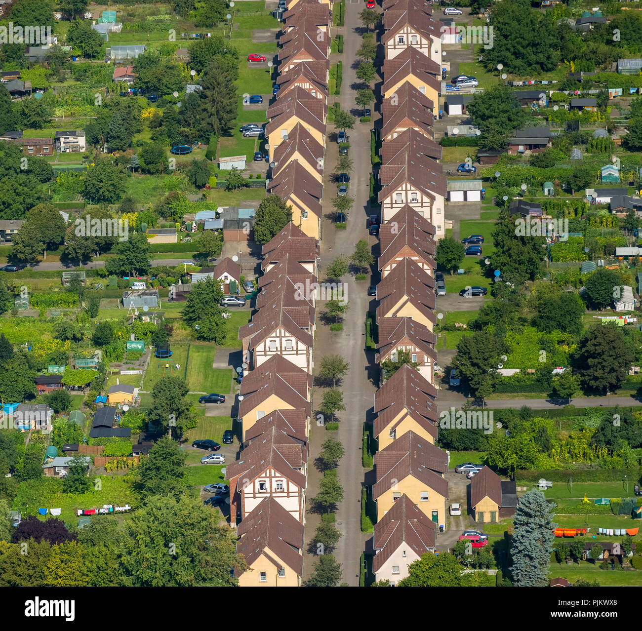 Hamm settlement Wiescherhöfen, colliery estate for colliery de Wendel ...
