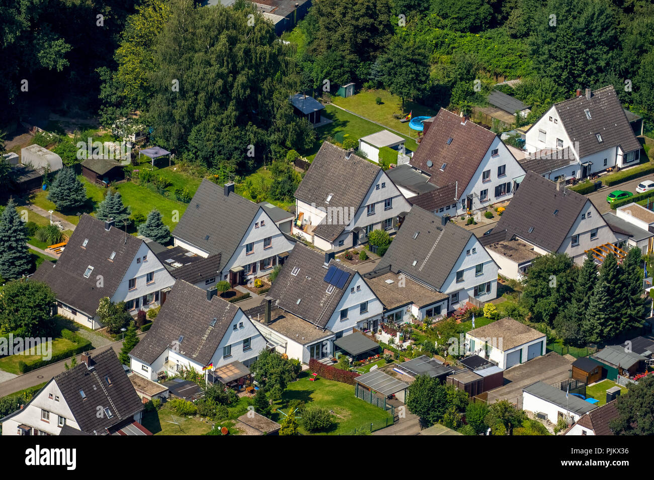 Bochum settlement Dahlhauser Heide Hordel, colliery houses, colliery ...