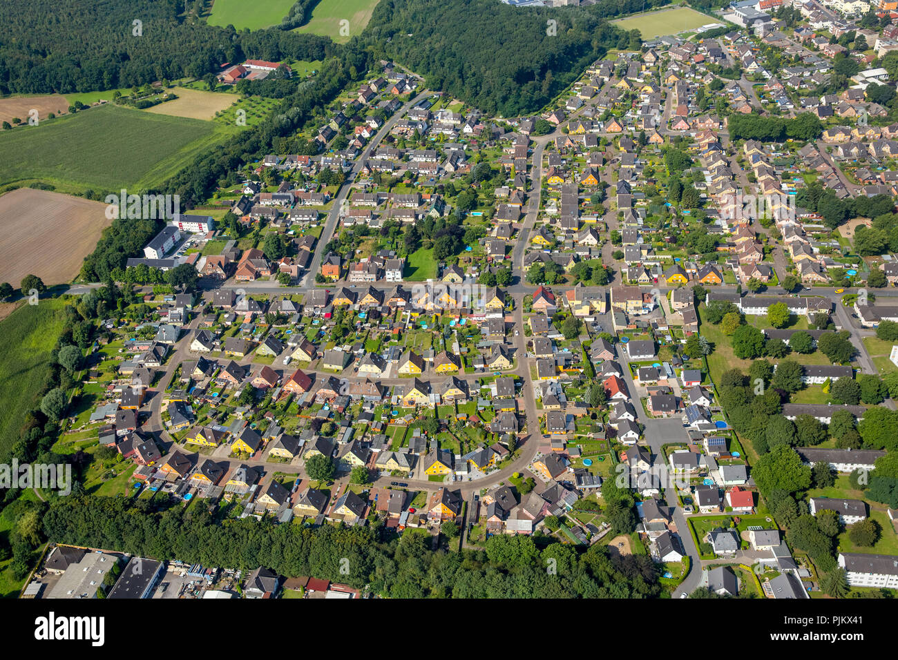 Bergkamen Settlement Schlägelstraße, colliery settlement for Werne I ...