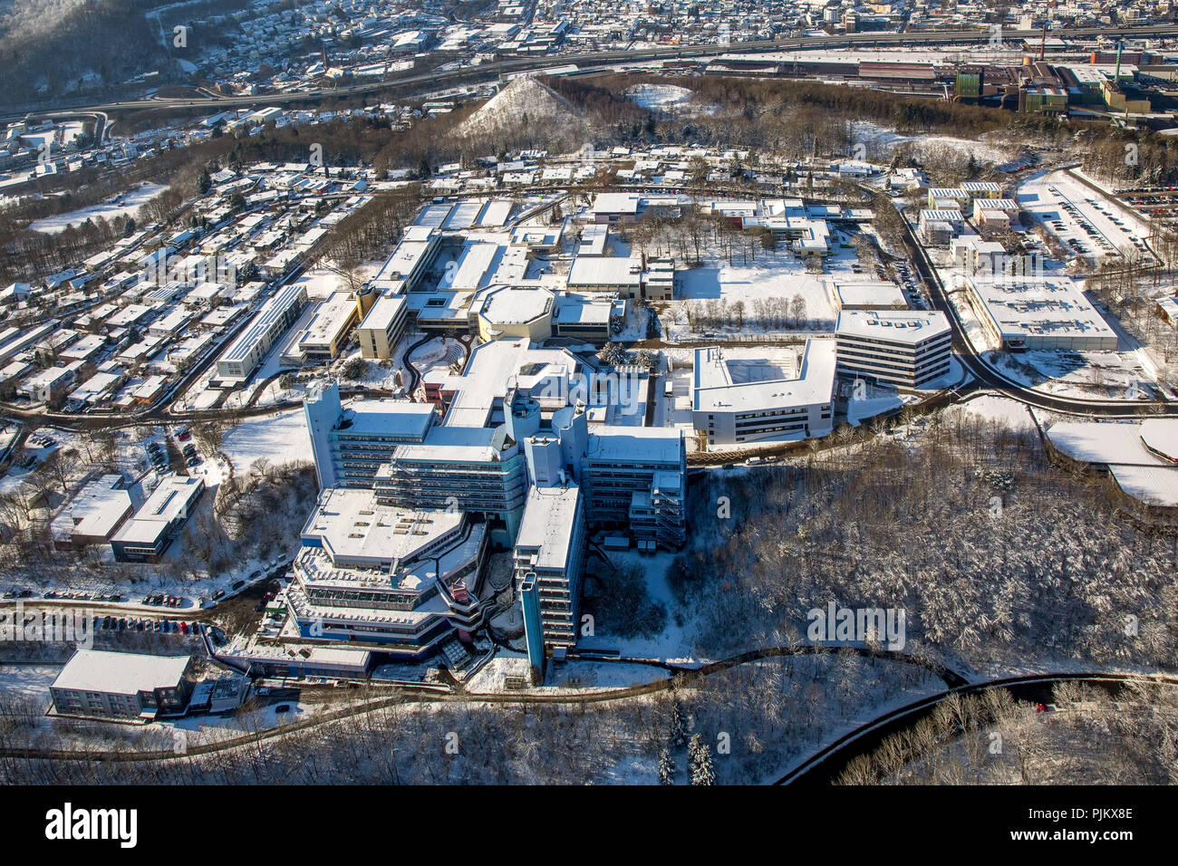University of Siegen, University of Siegen with the blue Adolf ...