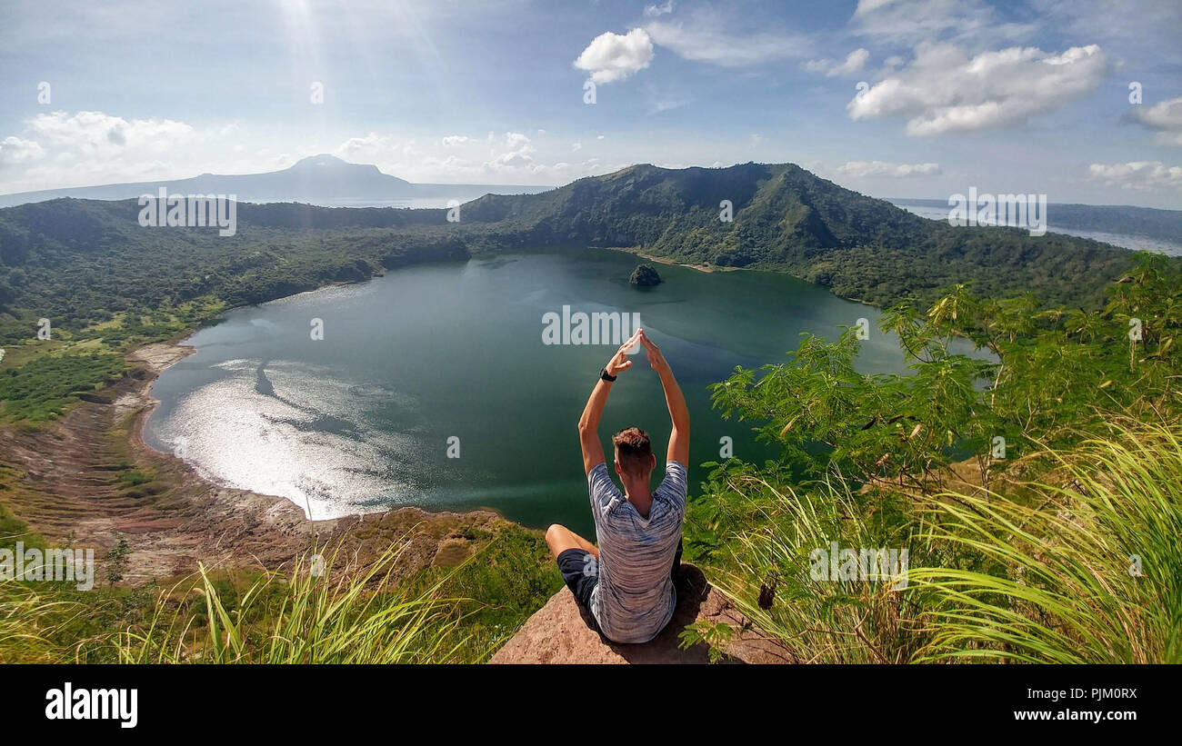 Philippines taal volcano hi-res stock photography and images - Alamy