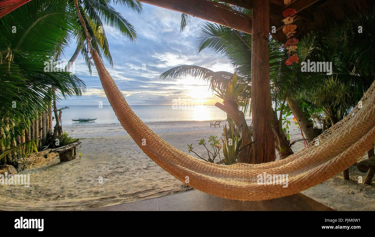 Hammock sunset hi-res stock photography and images - Alamy