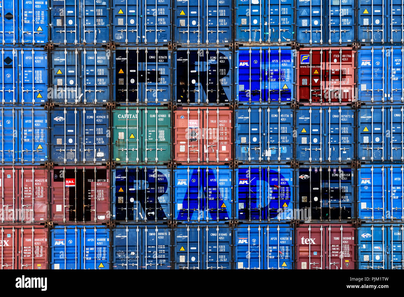 Shipping Container Picture High Resolution Stock Photography and Images ...