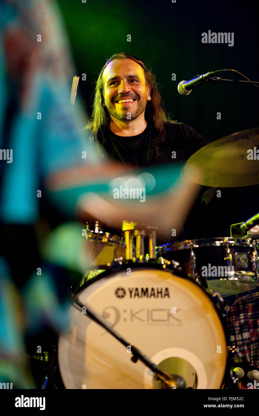 American jazz singer Dee Dee Bridgewater at the Jazz Middelheim ...