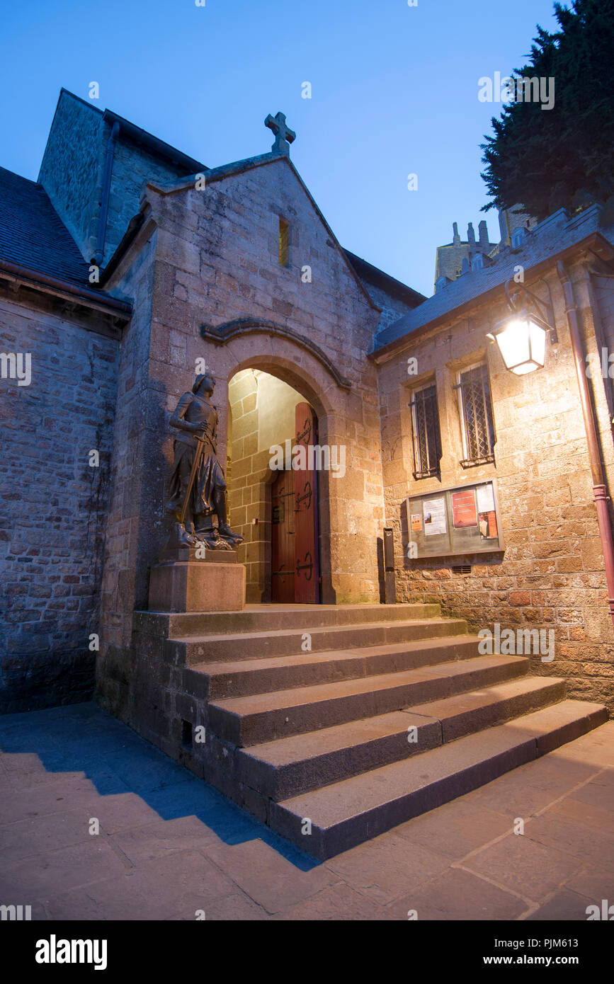 Eglise Saint-Pierre, Mont Saint Michel - is a pretty little church ...