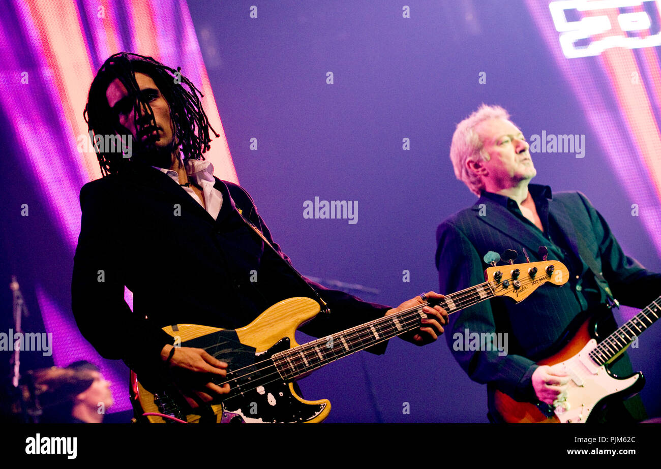 British post-punk band Gang Of Four playing at the first Sinner's Day ...