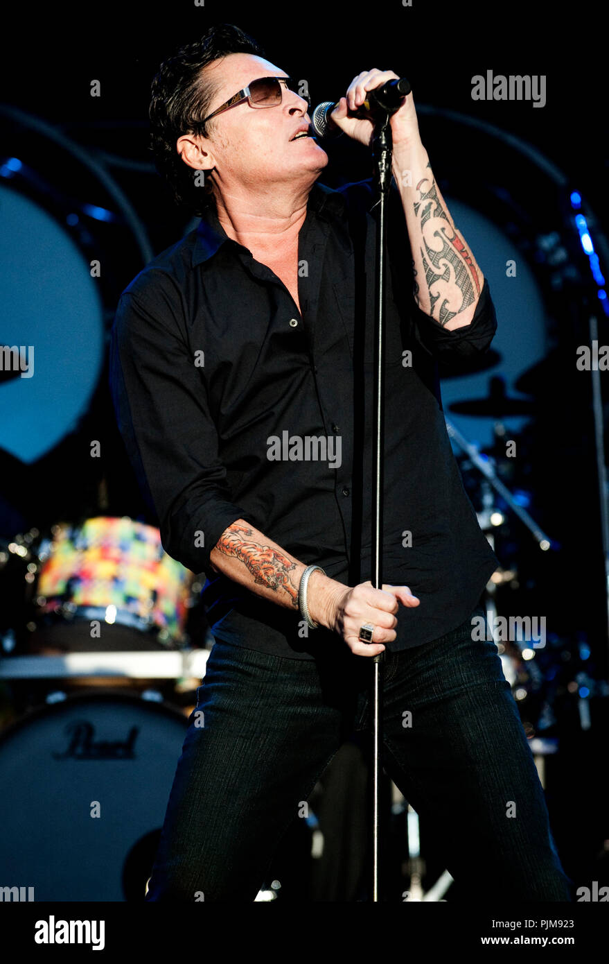 Dutch rock band Golden Earring at the Suikerrock festival in Tienen ...