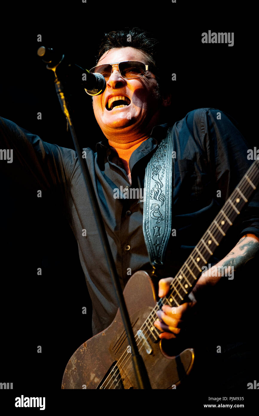 Dutch rock band Golden Earring at the Suikerrock festival in Tienen ...