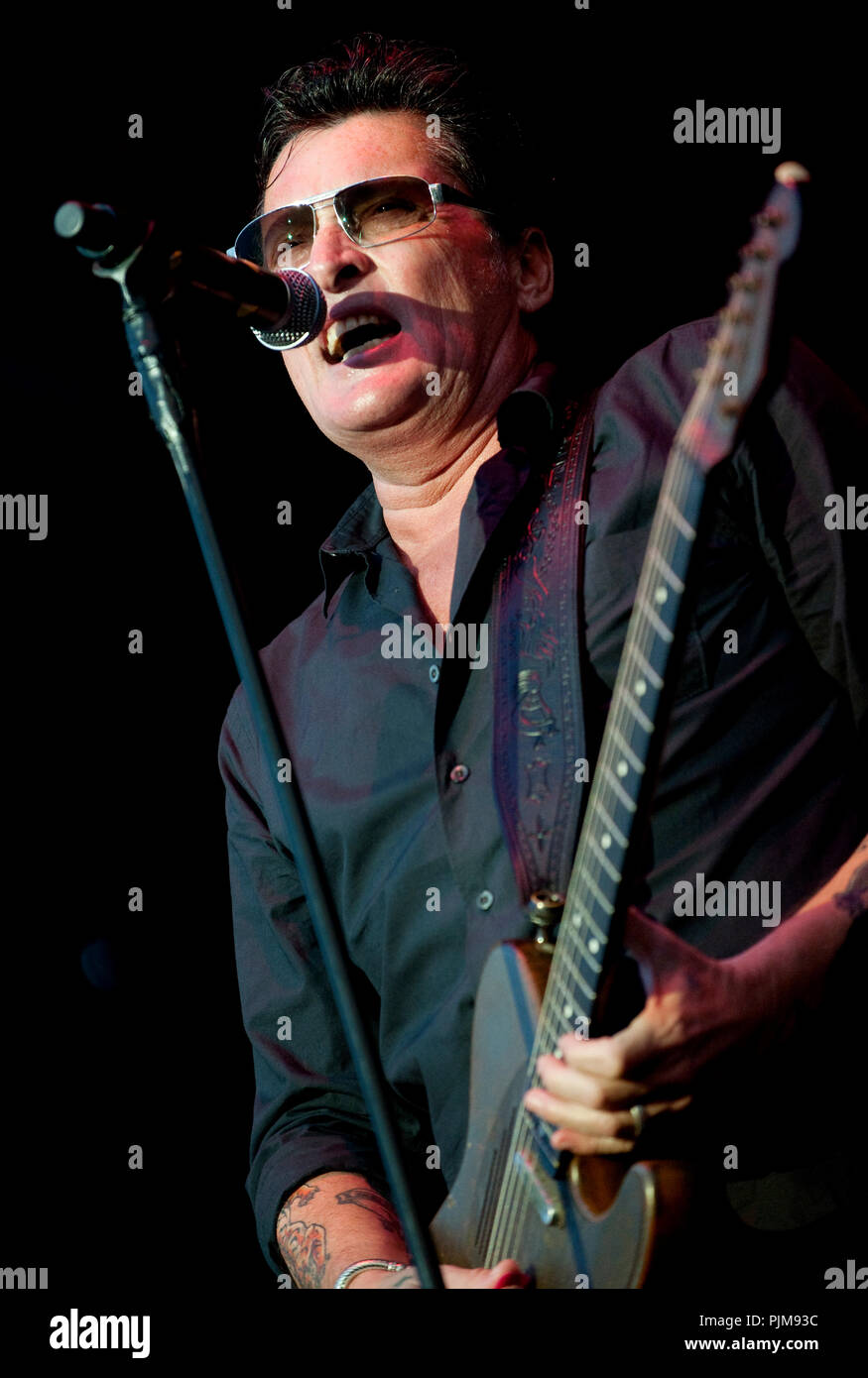 Dutch rock band Golden Earring at the Suikerrock festival in Tienen ...