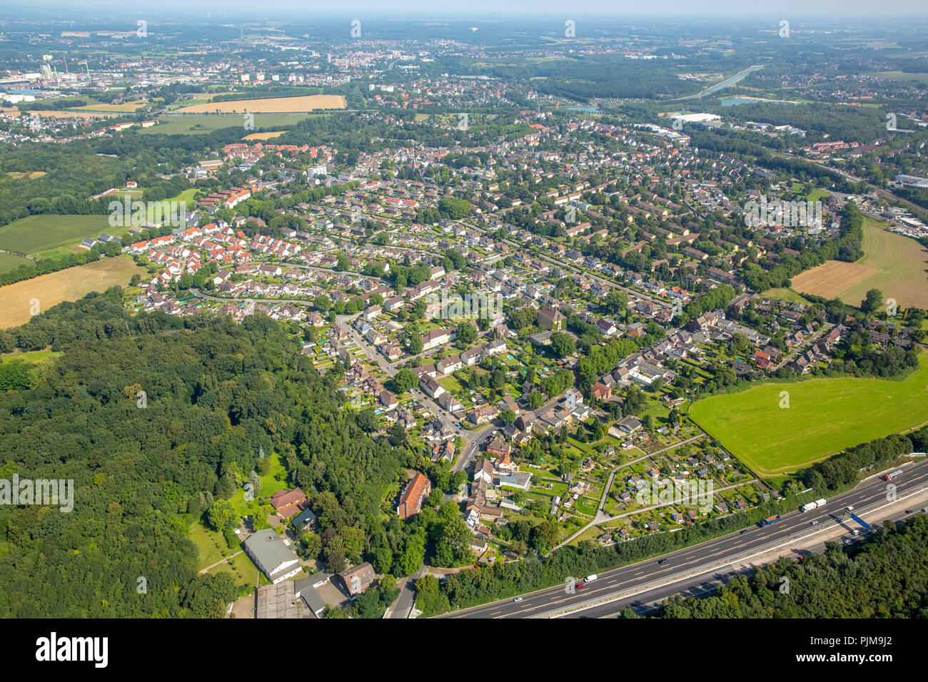 Lünen South Preußen colonies, colliery settlement for coal mine Preußen ...