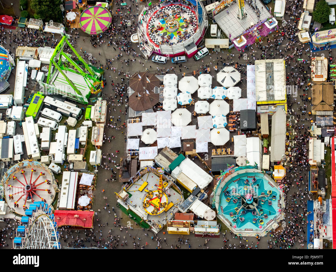 Cranger Kirmes 2016, largest funfair in the Ruhr area, Steinmeister's ...