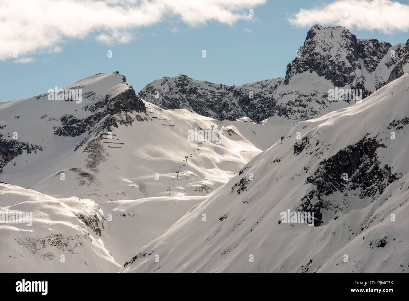 Arlberg ski resort hi-res stock photography and images - Alamy