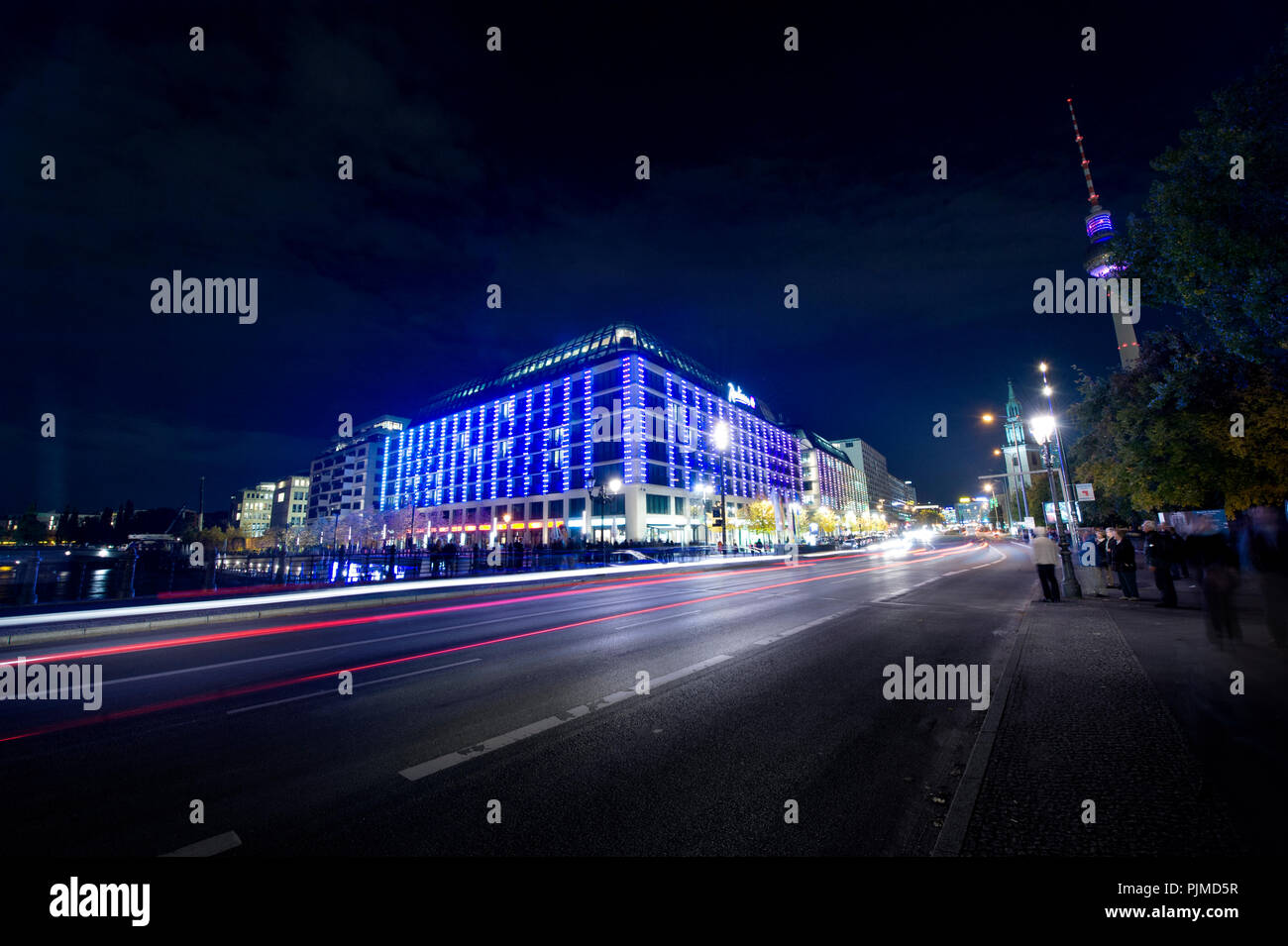 The Radisson AquaDom / DomAquarée and the Berlin TV Tower along the ...
