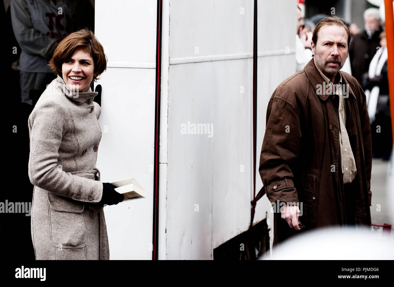 The recording set of the television serie Het Goddelijke Monster in ...