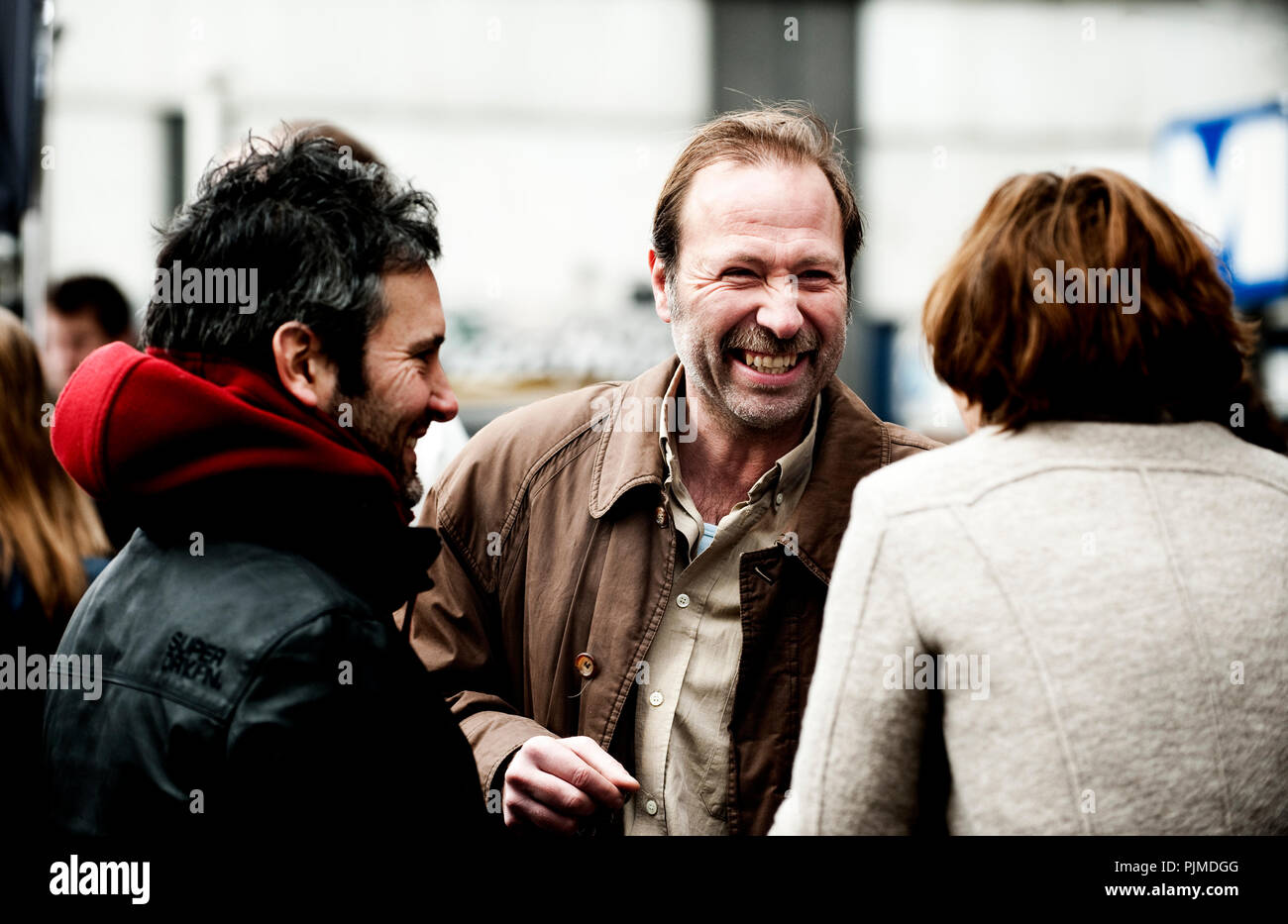 The recording set of the television serie Het Goddelijke Monster in ...