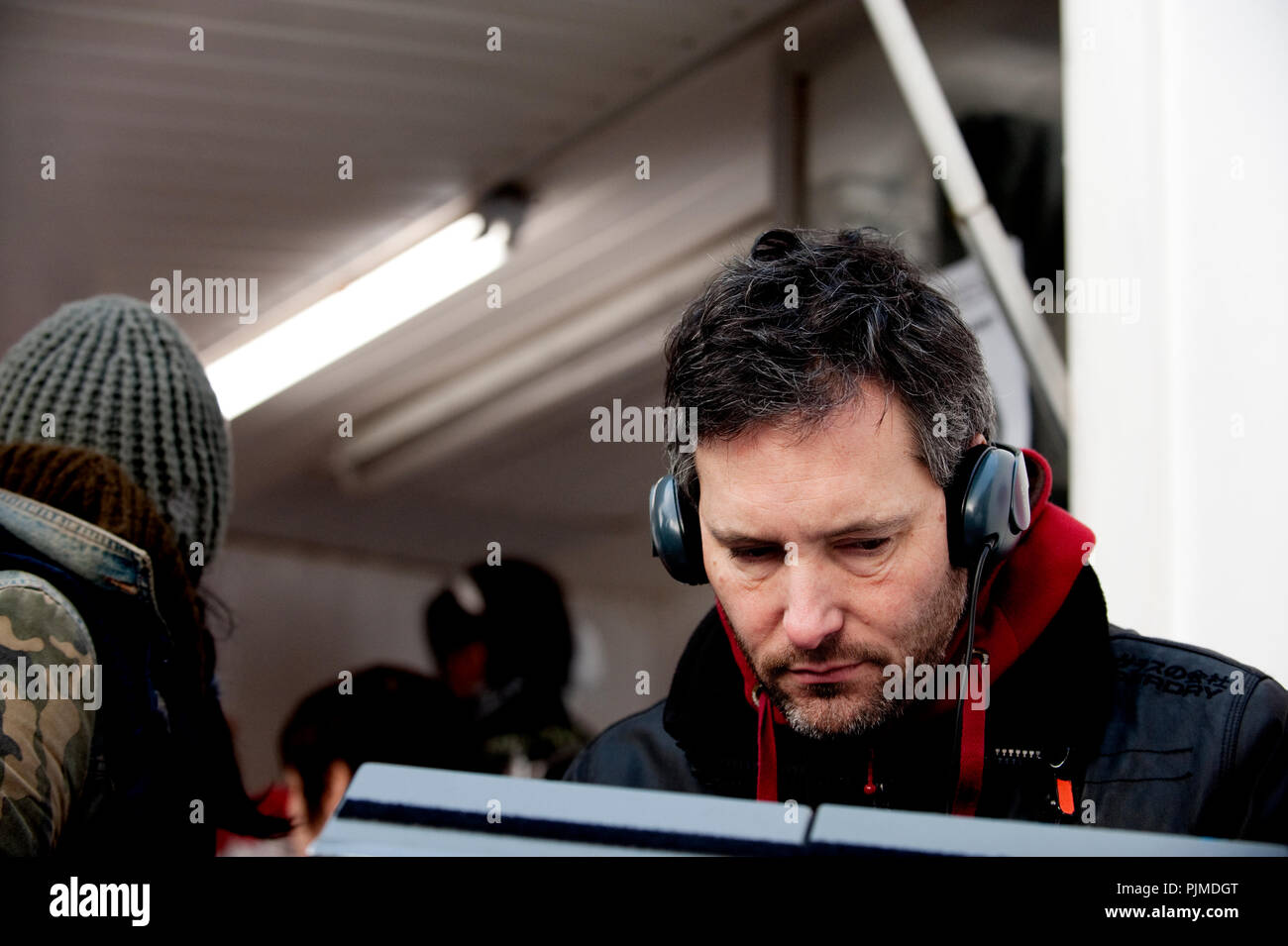 The recording set of the television serie Het Goddelijke Monster in ...