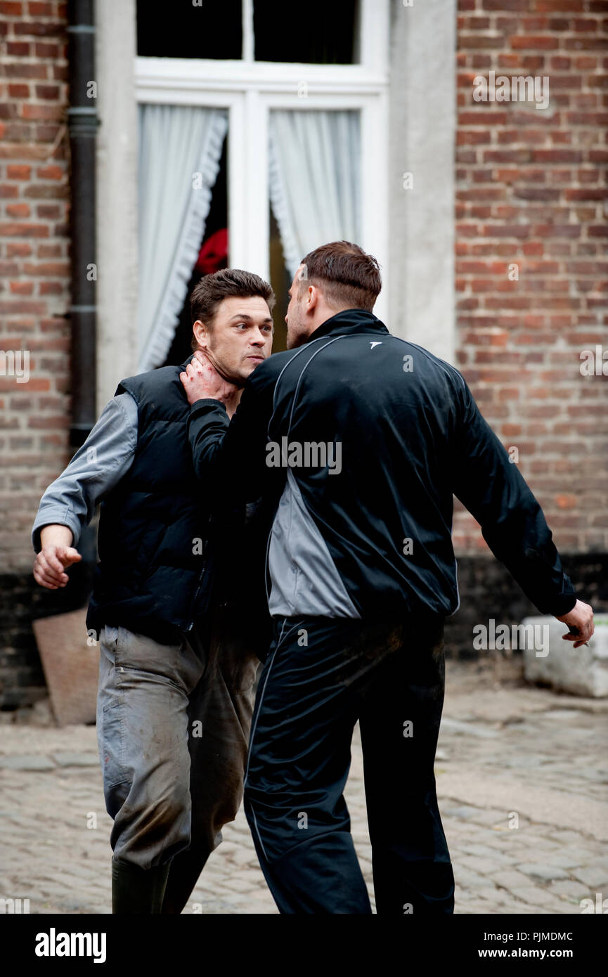 On the set of the movie Rundskop, written and directed by Michaël R ...