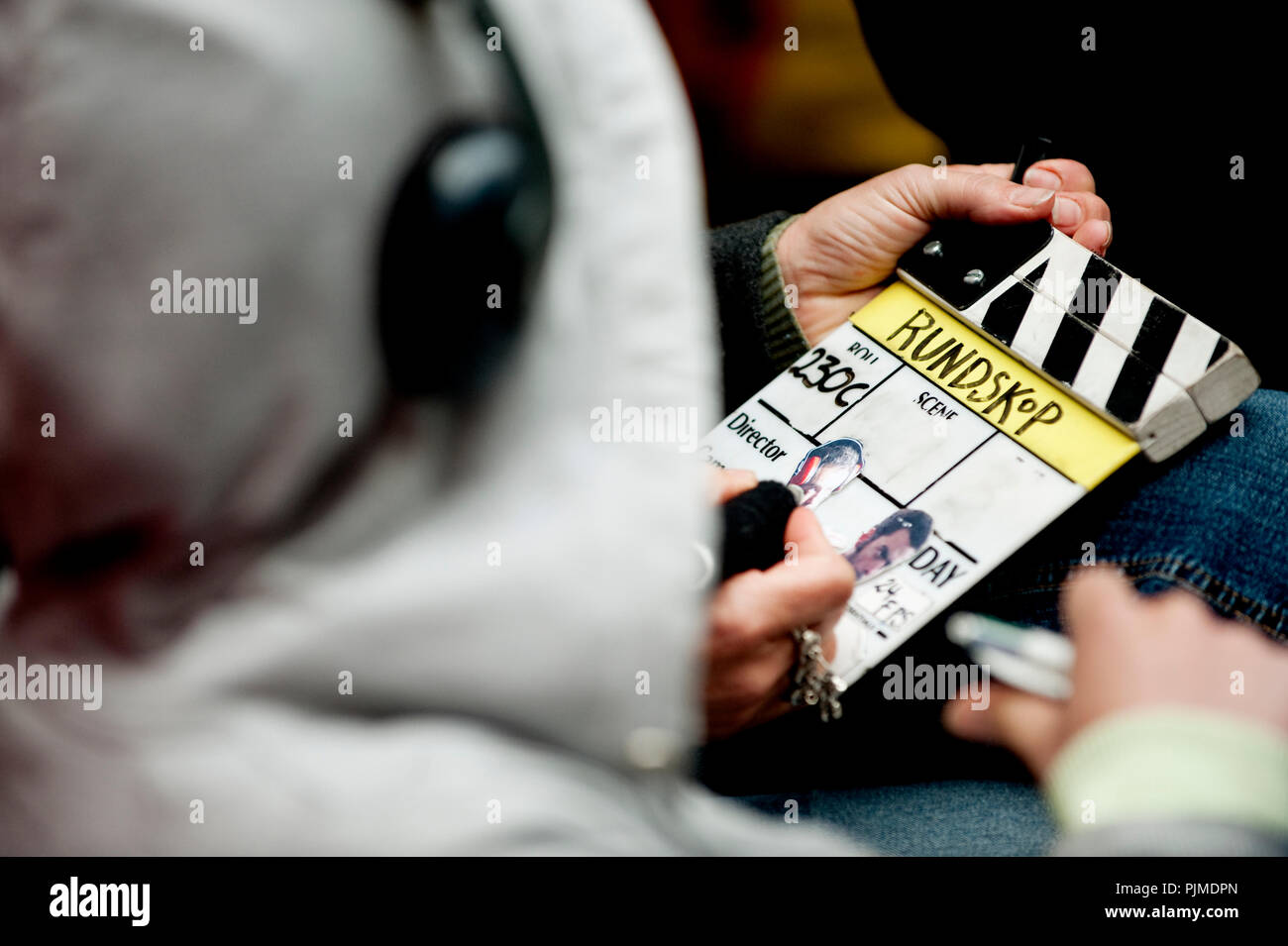 On the set of the movie Rundskop, written and directed by Michaël R ...