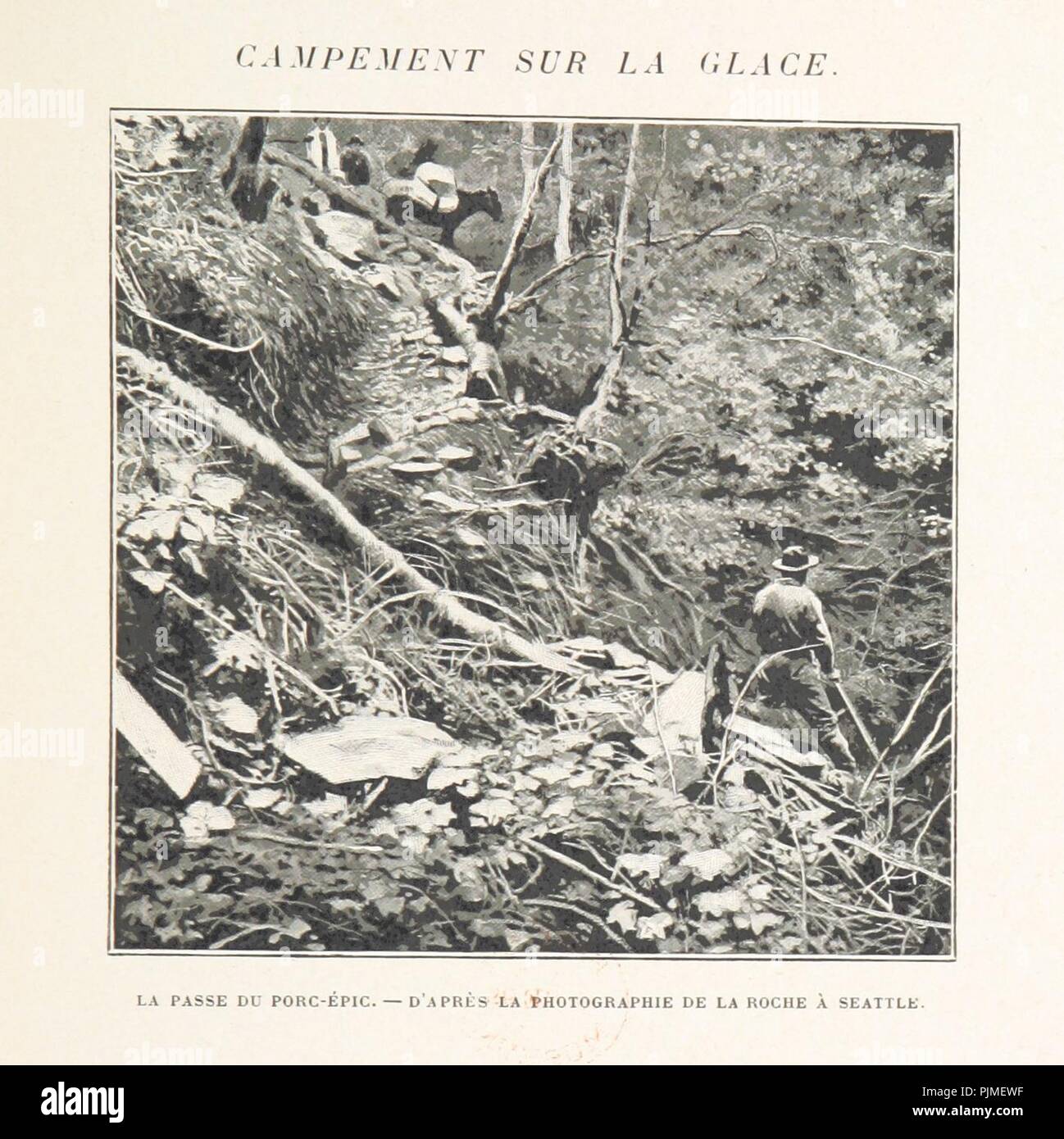 Image from page 47 of 'Aux mines d'or du Klondike. Du lac Bennett à ...