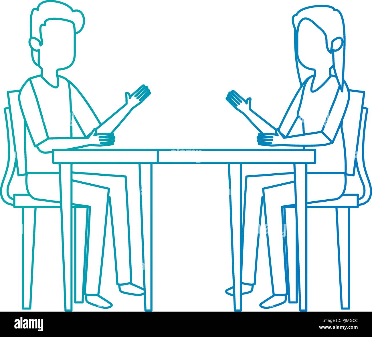 Converstaion Stock Vector Images - Alamy