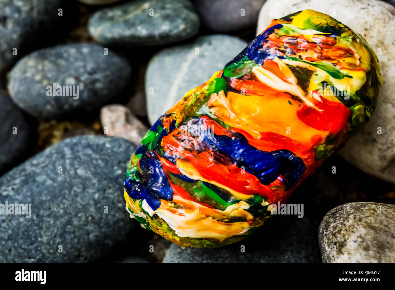 Creative stone painting hi-res stock photography and images - Alamy