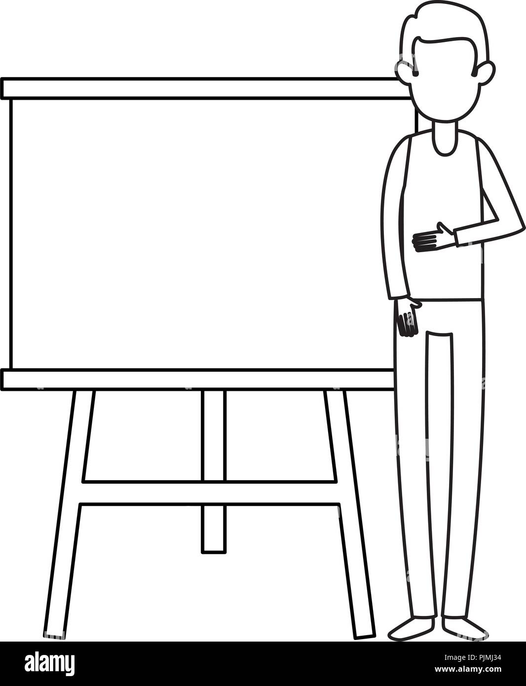 Academic presentation vector vectors Black and White Stock Photos ...