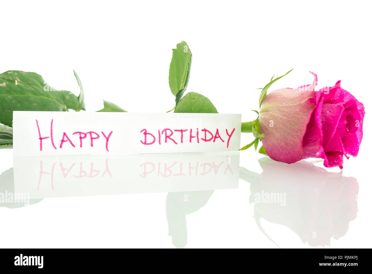 Happy Birthday White Roses