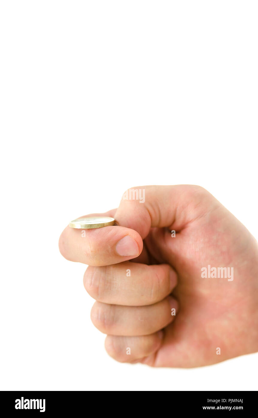 Flipping a coin hi-res stock photography and images - Alamy