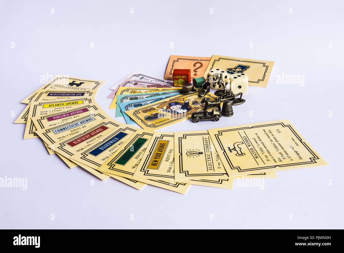 Monopoly Property Trading board game from Parker Brothers. The classic ...