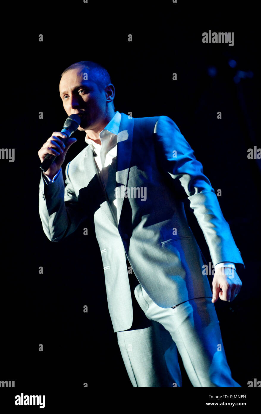 Helmut Lotti at the Haiti Lavi 12-12 benefit concert in the Bozar ...