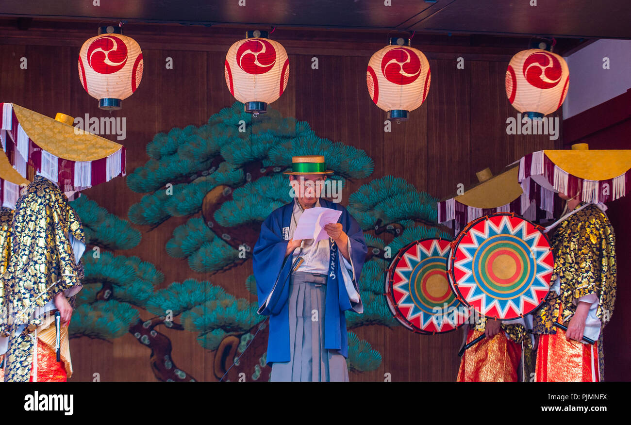 Participants in the Kanda Matsuri in Tokyo, Japan Stock Photo - Alamy