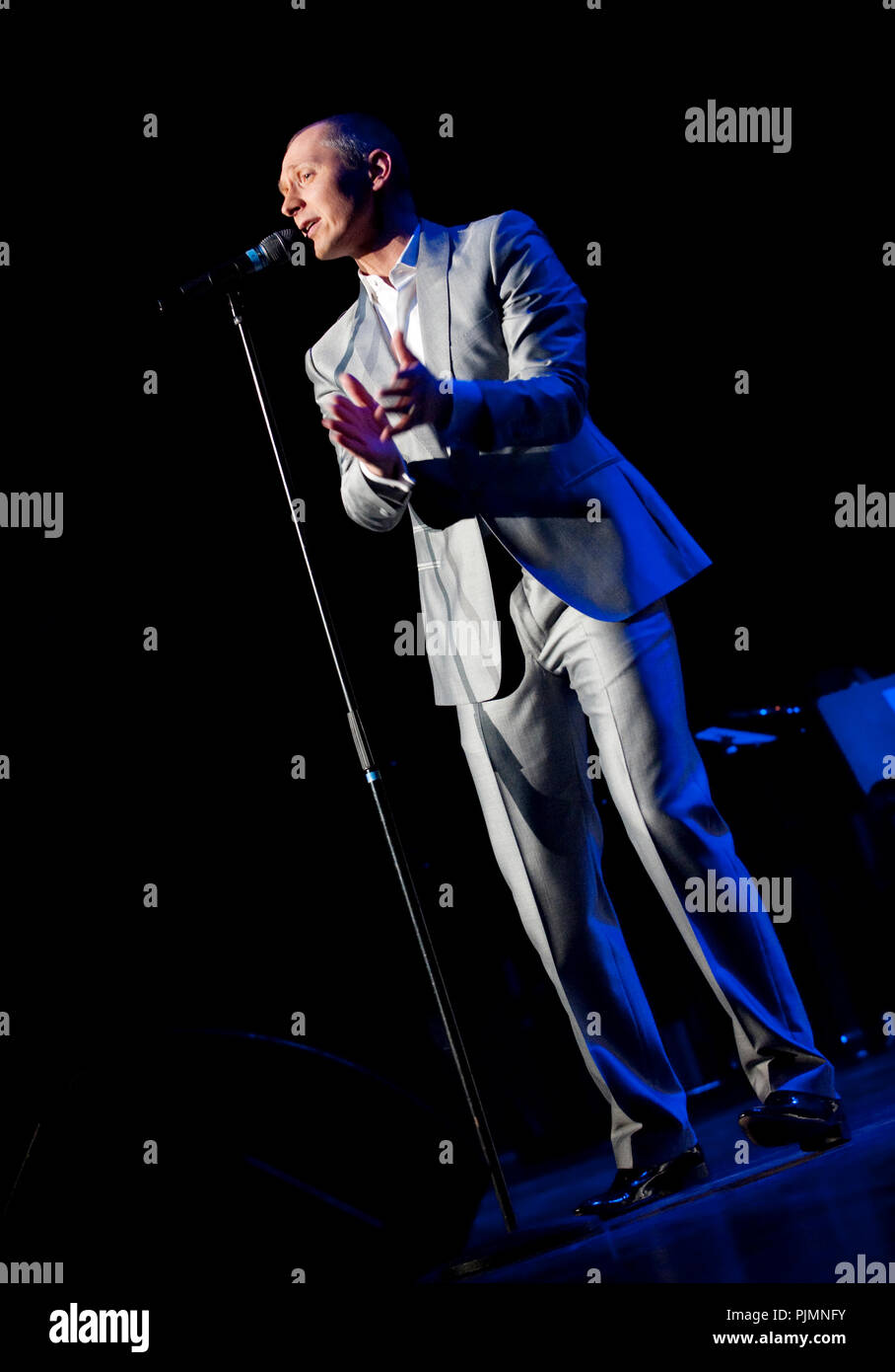Helmut Lotti at the Haiti Lavi 12-12 benefit concert in the Bozar ...