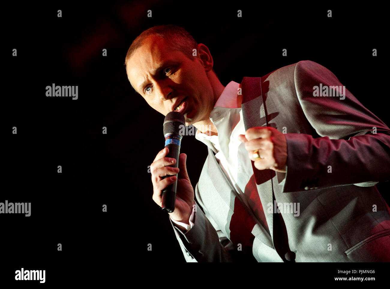 Helmut Lotti at the Haiti Lavi 12-12 benefit concert in the Bozar ...
