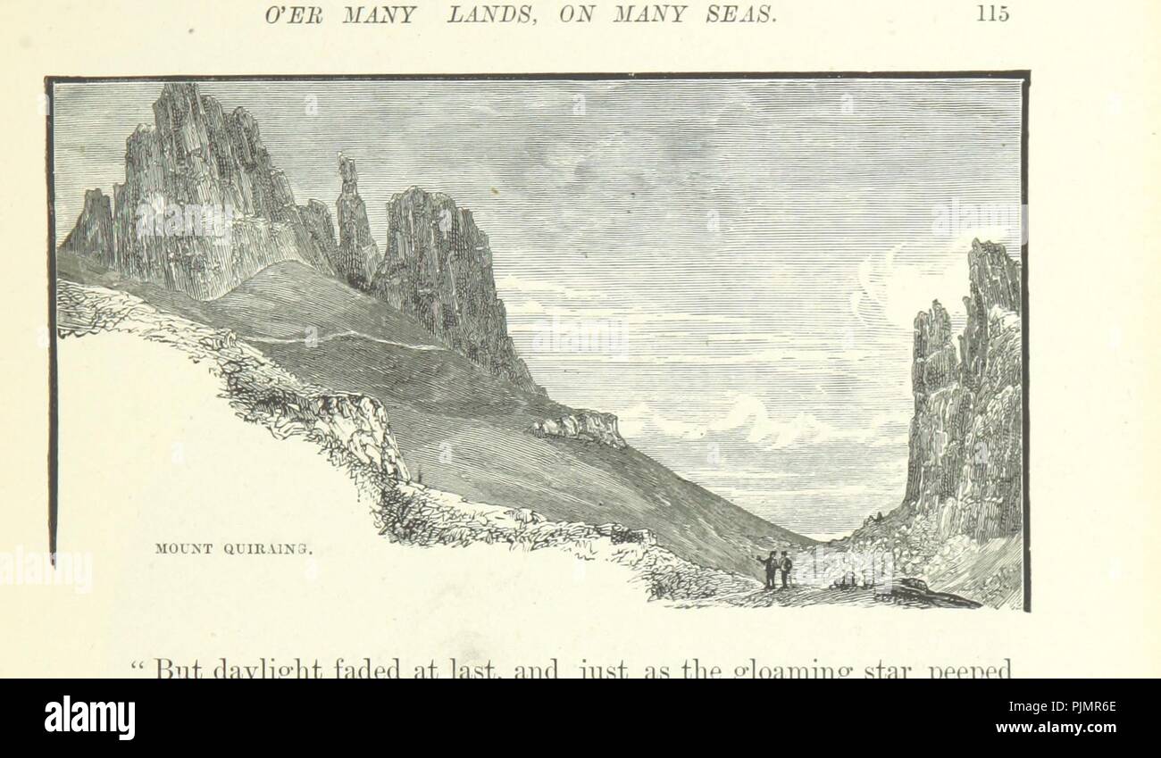 Image from page 121 of 'O'er Many Lands, On Many Seas' Stock Photo - Alamy