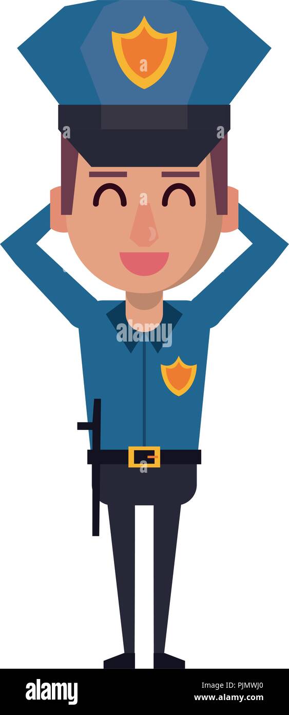 Police officer cartoon Stock Vector Image & Art - Alamy